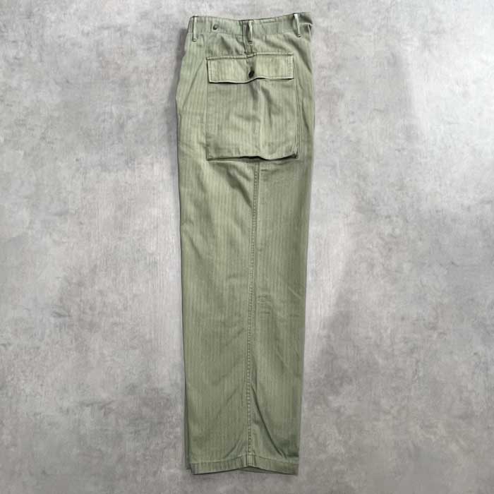 VINTAGE 40's U.S ARMY M-43 HBT CARGO PANTS 13 STAR BOTTON W34/L31 40年代 アメリカ陸軍 M-43 ヘリンボーンツイル カーゴ ...