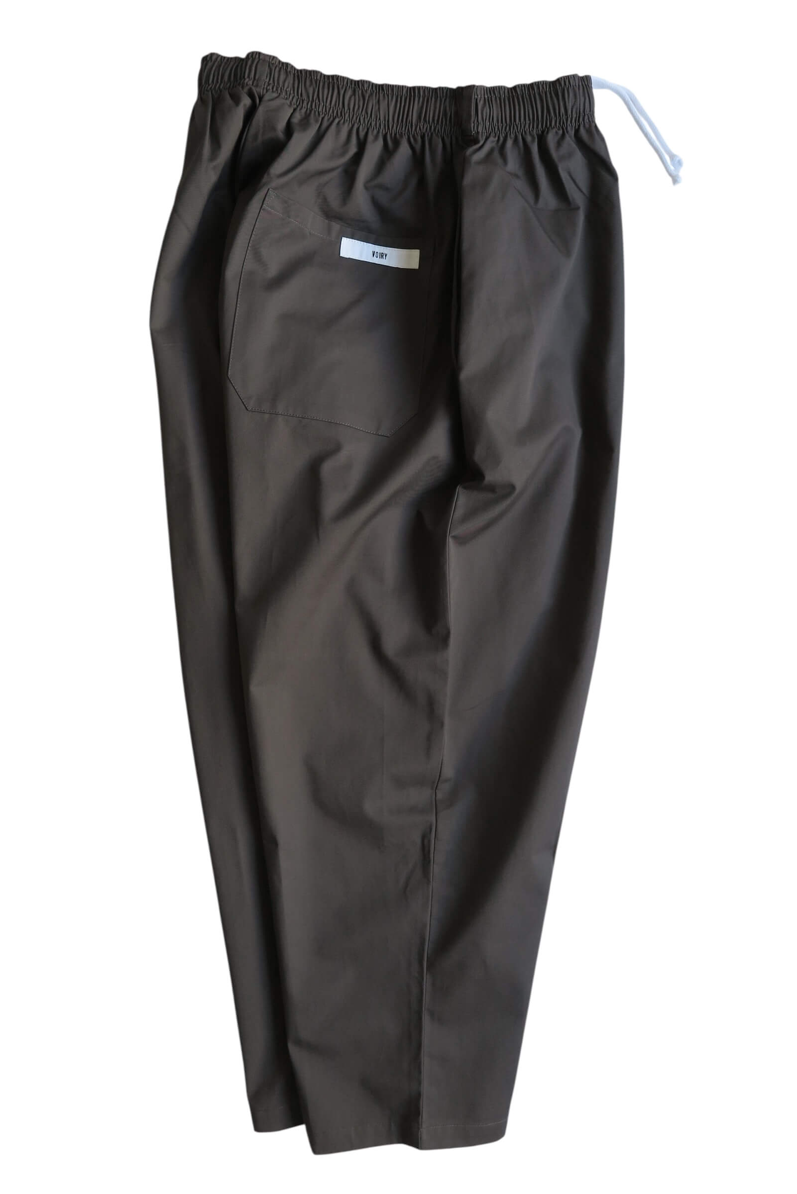 SUNDAY PANTS-BACK SATIN CHARCOAL GRAY | ORIGINALS | VOIRY STORE