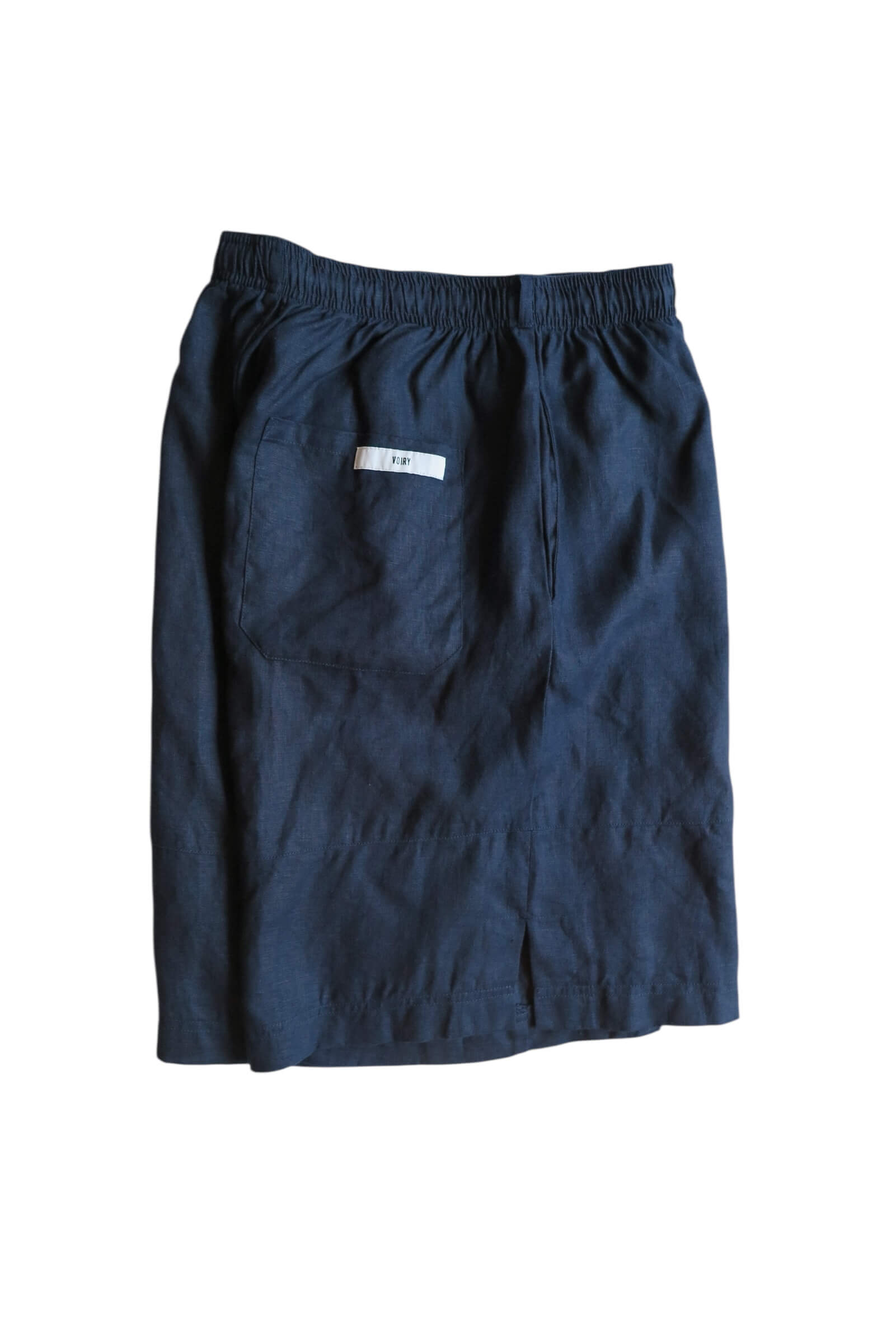 D.P SHORTS-LINEN NAVY | ORIGINALS,DOCTOR PANTS/SHIRTS | VOIRY STORE