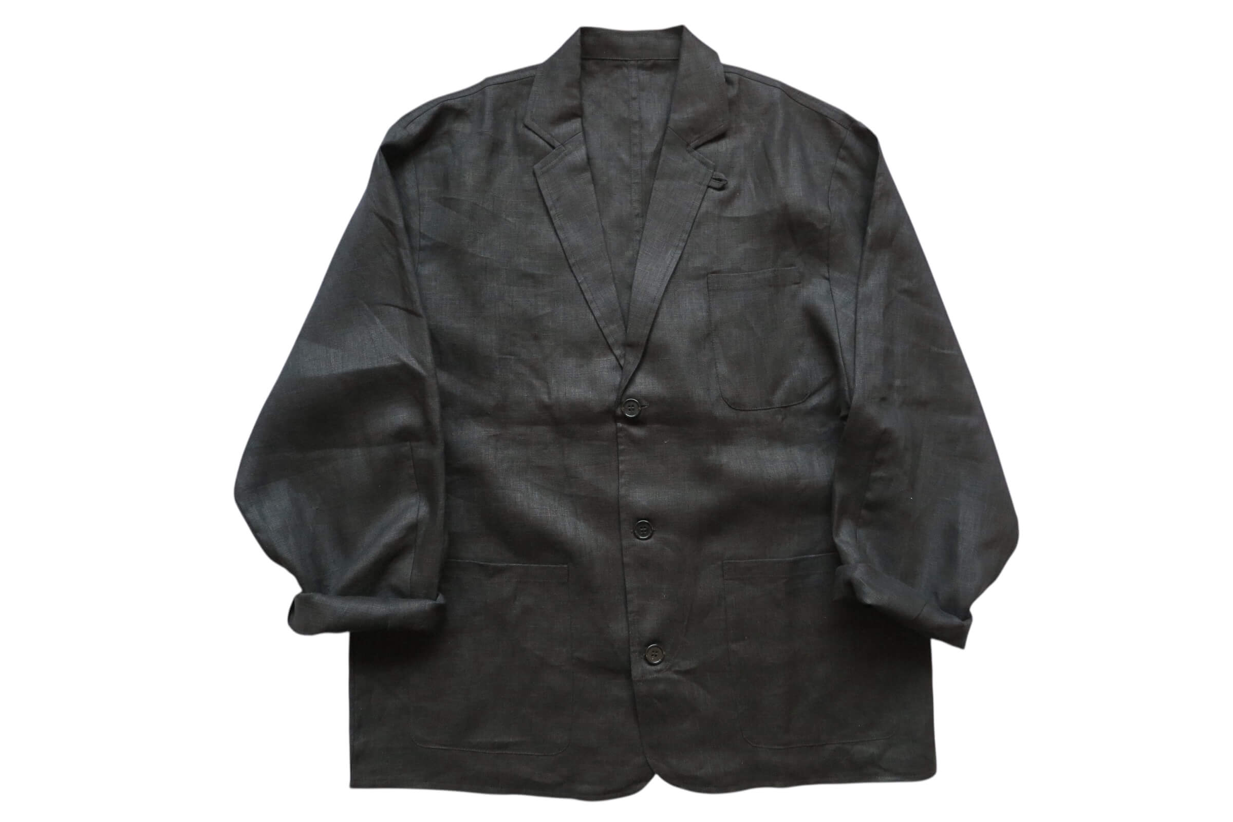 VP JACKET-LINEN BLACK | ORIGINALS,WEAR | VOIRY STORE