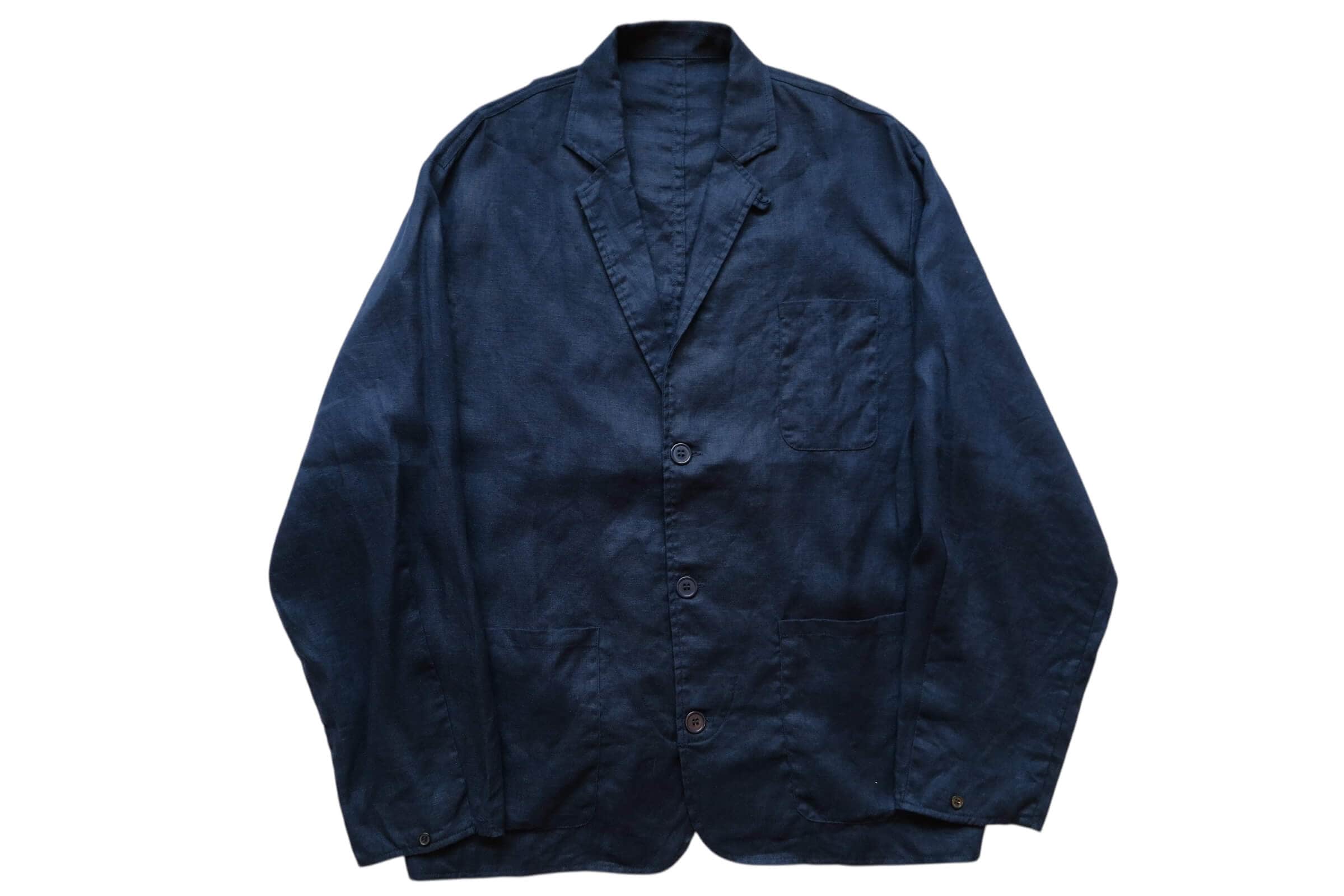 VP JACKET-LINEN NAVY | ORIGINALS,WEAR | VOIRY STORE