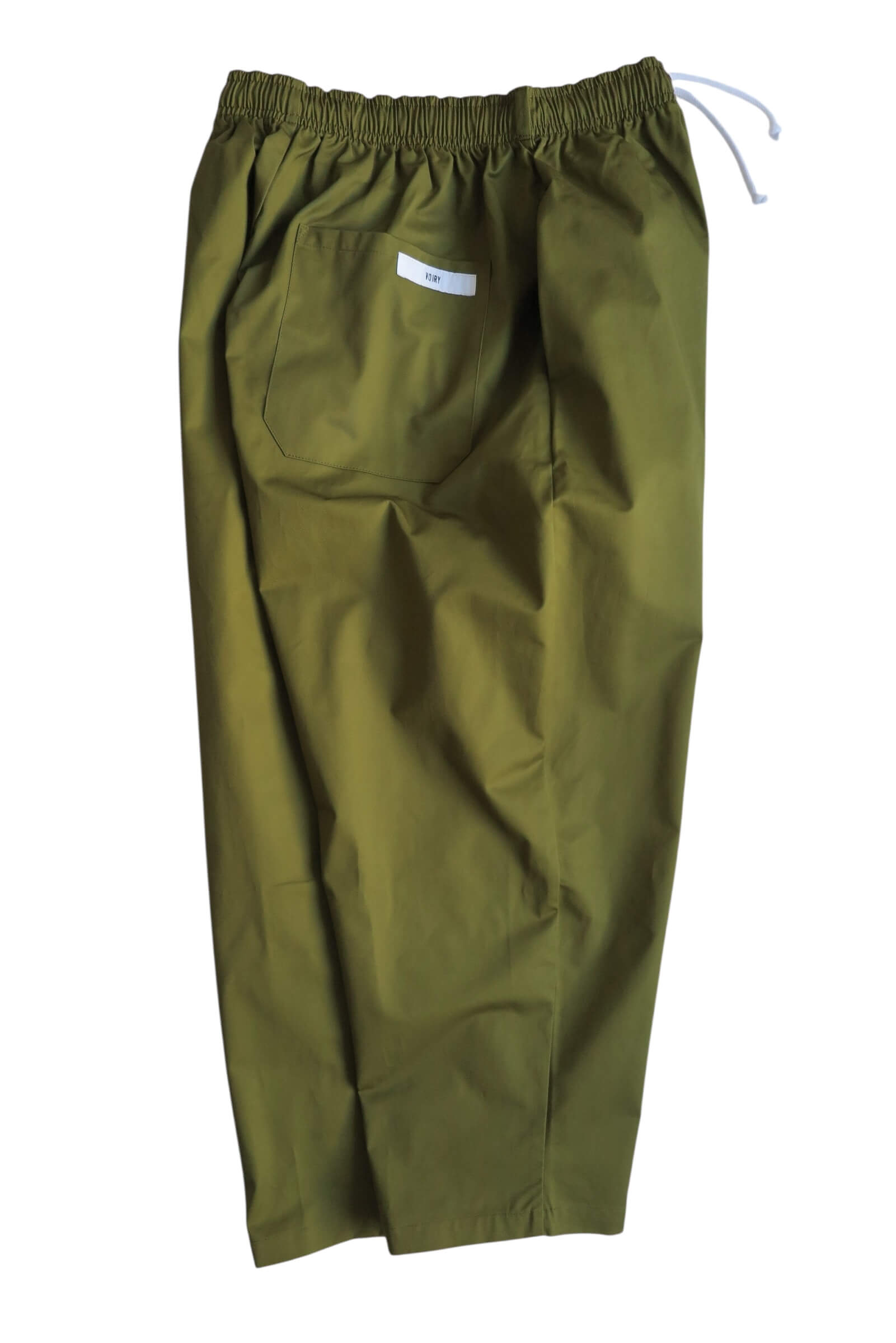 SUNDAY PANTS-BACK SATIN KHAKI | ORIGINALS,SUNDAY PANTS | VOIRY STORE