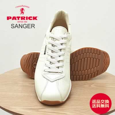 PATRICK パトリック SANGER サンガー WHT ホワイト 靴 スニーカー シューズ 【返品交換送料無料】