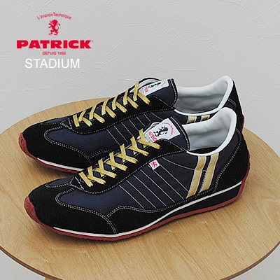 PATRICK パトリック STADIUM スタジアム B.CRNT ブラックカラント 靴