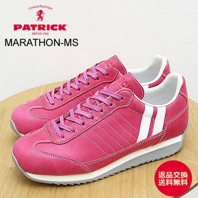 PATRICK パトリック MARATHON-MS マラソン・モストロ PNK ピンク 靴 スニーカー シューズ 【返品交換送料無料】