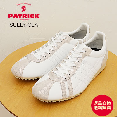 PATRICK パトリック SULLY-GLA シュリ―・ゴートラメ WHT ホワイト 靴 スニーカー シューズ 【返品交換送料無料】