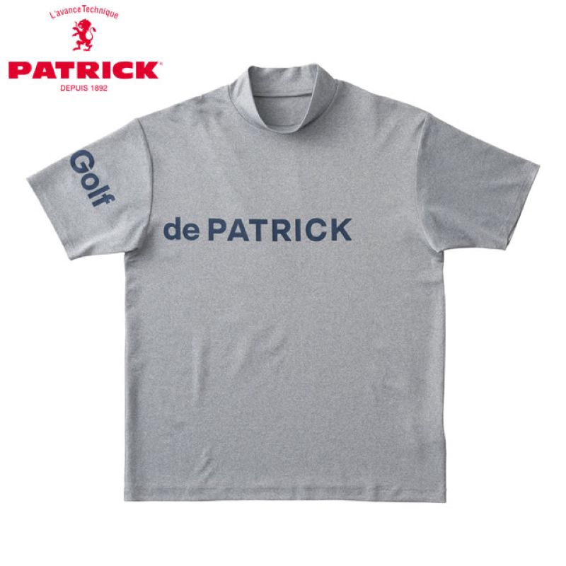 PATRICK GOLF パトリック ゴルフ メンズ ベアスムースロゴプリント