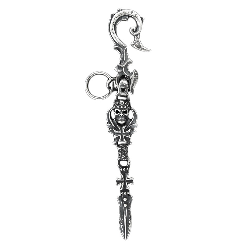 SCROLL HOOK， KING WING WITH ROGUE DAGGER KEY CHAIN | キーチェーン | トラヴィスワーカー ...