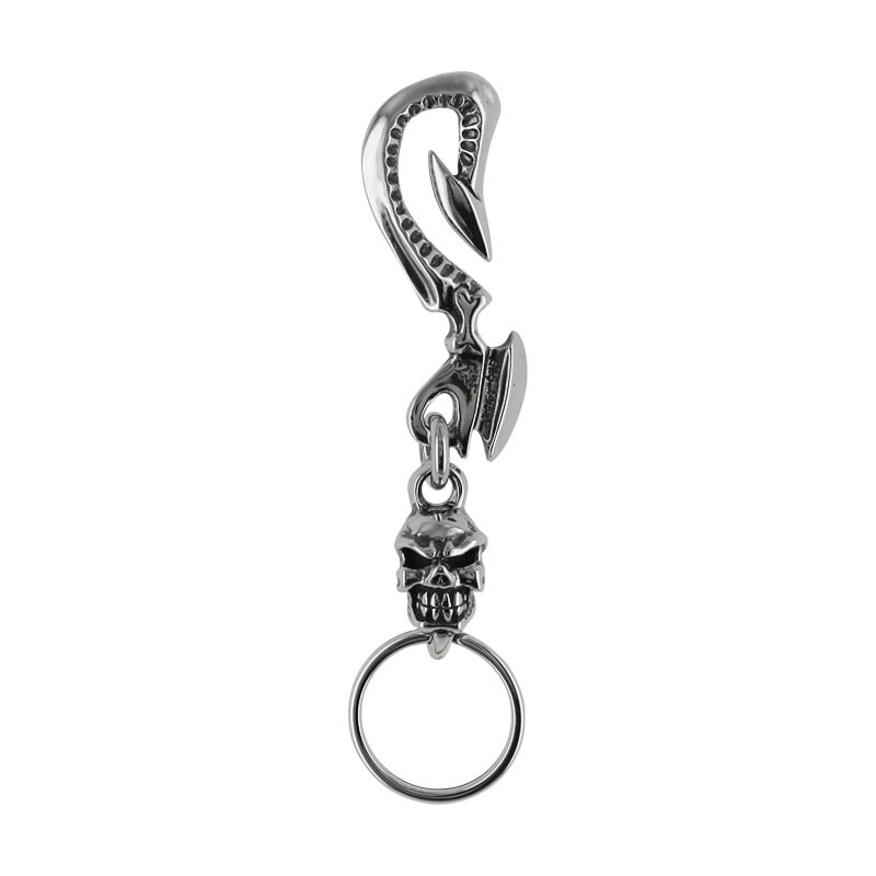 MEDIUM HOOK WITH CHOMPS SKULL KEY CHAIN | キーチェーン | トラヴィスワーカーオンラインショップ
