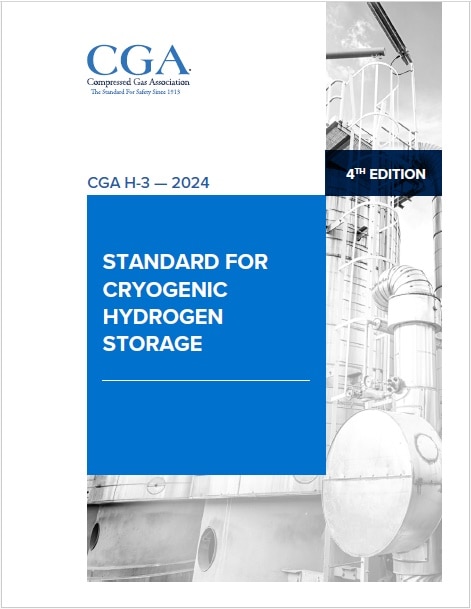 CGA規格 CGA H-3, 4th Edition, 2024: Standard for Cryogenic Hydrogen Storage｜OVISS Web Shop(オーヴィス ...
