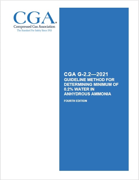CGA規格 CGA G-2.2, 2021: Guideline Method for Determining Minimum of 0.2% ...