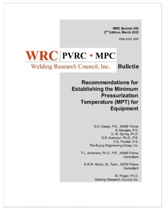 WRC BULLETIN 562: Recommendations for Establishing the Minimum ...