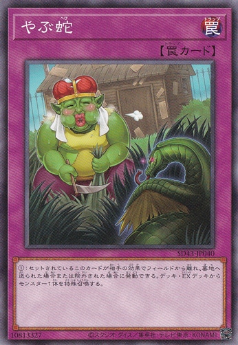 やぶ蛇 SD43-JP040 | 遊戯王デュエルモンスターズ | 通販のPAO