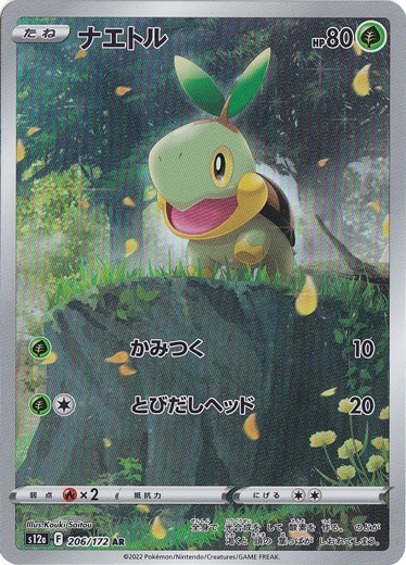 ナエトル AR 206/172｜ポケモンカードゲーム｜通販のPAO