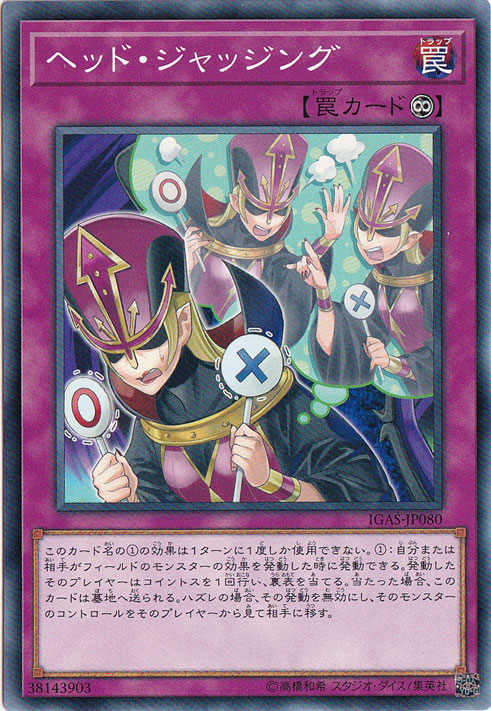 ヘッド・ジャッジング 【ノーマル】 IGAS-JP080｜すべての商品｜通販のPAO