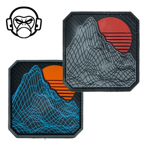 MSM Retro Rock PVC Morale Patch 【Mil-Spec Monkey レトロ ロック PVC モラール パッチ ...