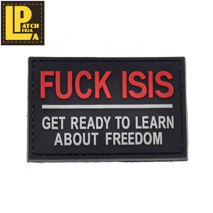 LA PATCHERIA Fuck ISIS PATCH 【ラパッチェリア PVCワッペン】メンズ サバゲ サバゲー エアソフト ミリタリー ...