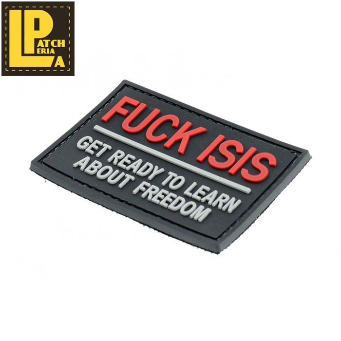 LA PATCHERIA Fuck ISIS PATCH 【ラパッチェリア PVCワッペン】メンズ サバゲ サバゲー エアソフト ミリタリー ...