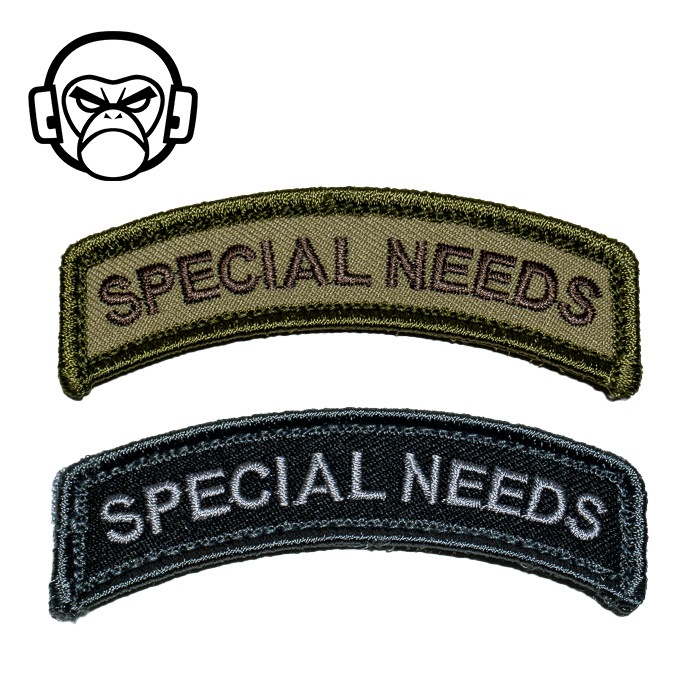 MSM Special Needs Morale Patch 【MIL-SPEC MONKEY スペシャル ニード モラール パッチ】ミリタリー サバイバルゲーム ワッペン ベルクロ付き 通販 ...