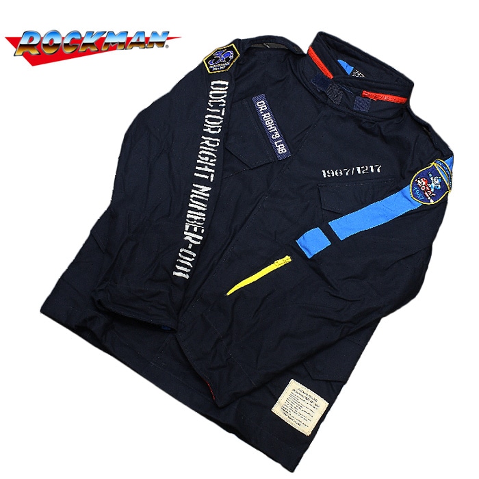 ロックマン M-65 ジャケット/30周年記念モデル 【ROCKMAN M-65 JACKET/30th Anv Model】MEGAMAN ...