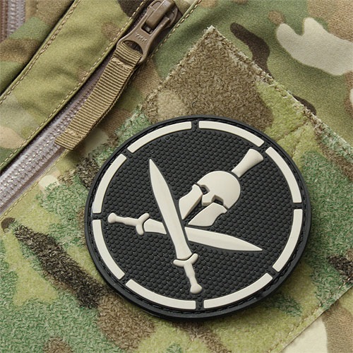 MSM SPARTAN HELMET PVC PATCH 【MIL-SPEC MONKEY ミルスペック・モンキー スパルタン・ヘルメット ...
