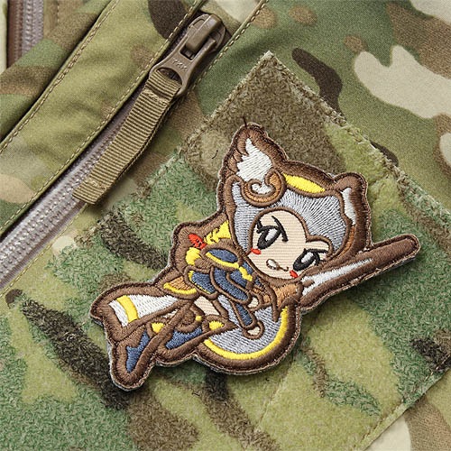MSM キューティ・ヴァルキリー パッチ 【ミルスペックモンキー Cuty Valkyrie Patch】メンズ レディース ミリタリー アウトドア カジュアル サバゲ バイク ツーリング ...