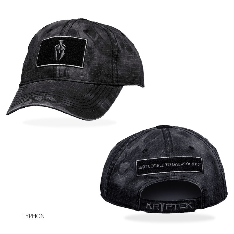 KRYPTEK モラール キャップ 【クリプテック morale cap】メンズ ミリタリー カジュアル アウトドア サバゲ バイク ツーリング 迷彩 刺繍 ベルクロ アジャスター フリー ...