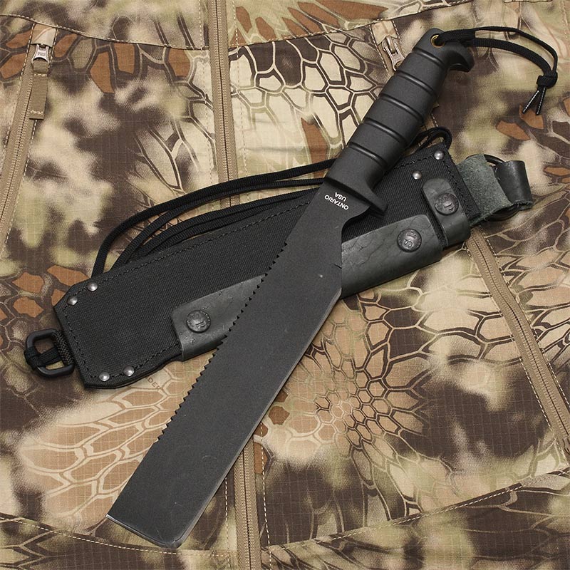 ONTARIO SP8 MACHETE SURVIVAL 【オンタリオ マチェット サバイバル】ミリタリー アウトドア 1095 カーボン ...