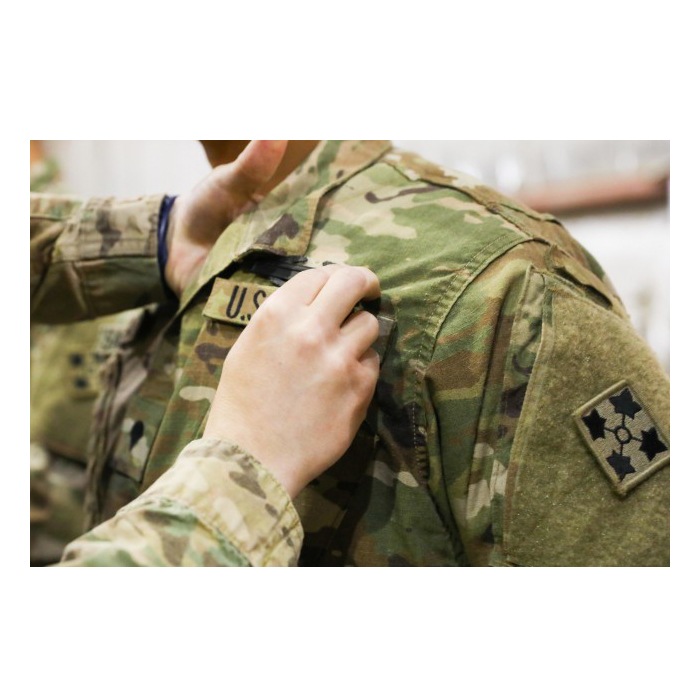 戦闘歩兵章 1st SUBDUEDカラー 【CIB Badge SBD】バッジ ゲーム ミリタリー カジュアル サバゲ 雑貨 アクセサリー ...