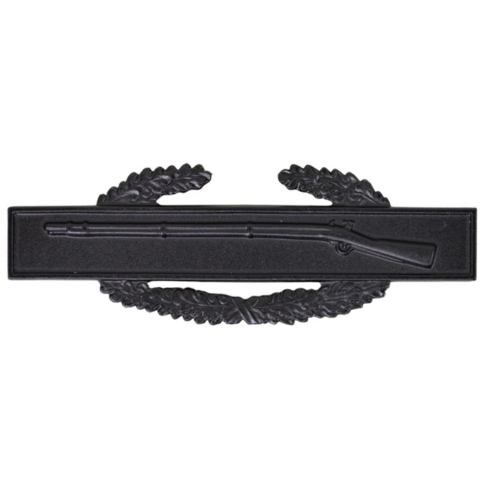 戦闘歩兵章 1st SUBDUEDカラー 【CIB Badge SBD】バッジ ゲーム ミリタリー カジュアル サバゲ 雑貨 アクセサリー ...