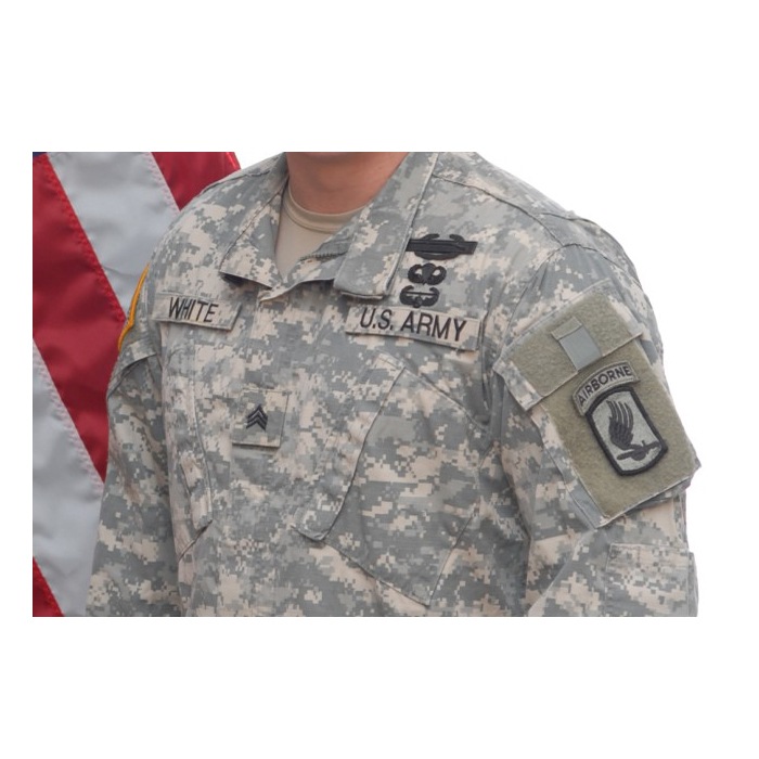 戦闘歩兵章 1st SUBDUEDカラー 【CIB Badge SBD】バッジ ゲーム ミリタリー カジュアル サバゲ 雑貨 アクセサリー ...