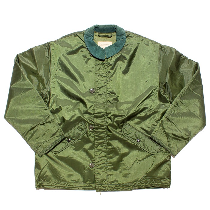 【実物放出品77年製/ALPHA INDUSTRIES 製造】US NAVY ECW Impermeable JACKET 【米海軍 ...
