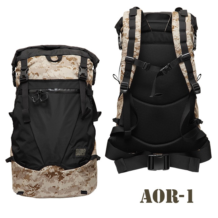 SUBDUED UDT バックパック カモ 【サブデュード UDT BACKPACK CAMO】メンズ レディース ミリタリー アウトドア ...