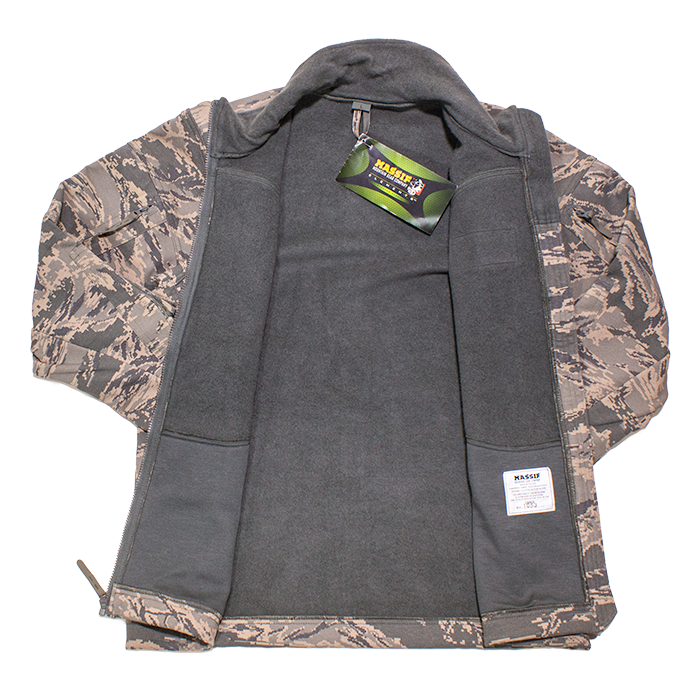 US MASSIF ELEMENT JACKET ABU CAMO【米軍 マッシフ社製 難燃防水保温ジャケット フラップポケットプラス ABU ...