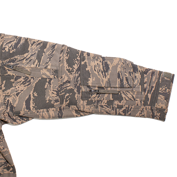 US MASSIF ELEMENT JACKET ABU CAMO【米軍 マッシフ社製 難燃防水保温ジャケット フラップポケットプラス ABU ...