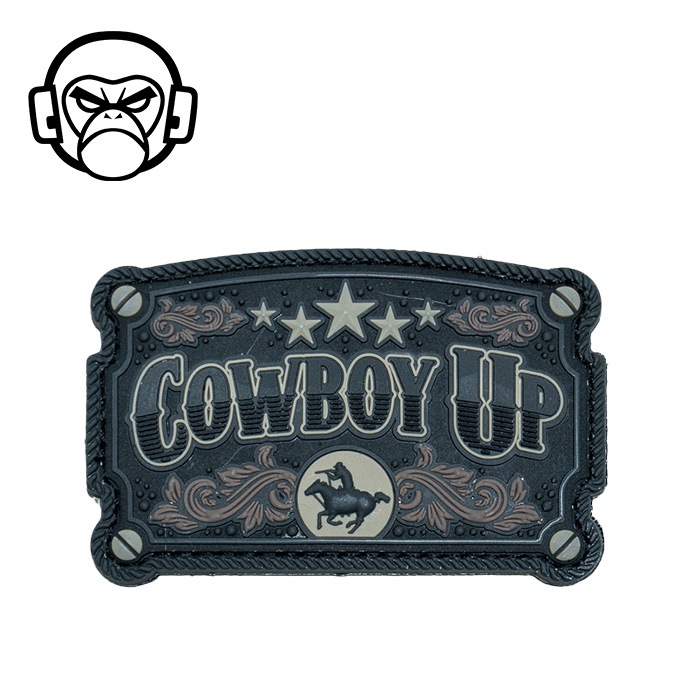MSM Cowboy Up PVC Morale PATCH 【MIL-SPEC MONKEY カウボーイ アップ PVC モラール パッチ ...