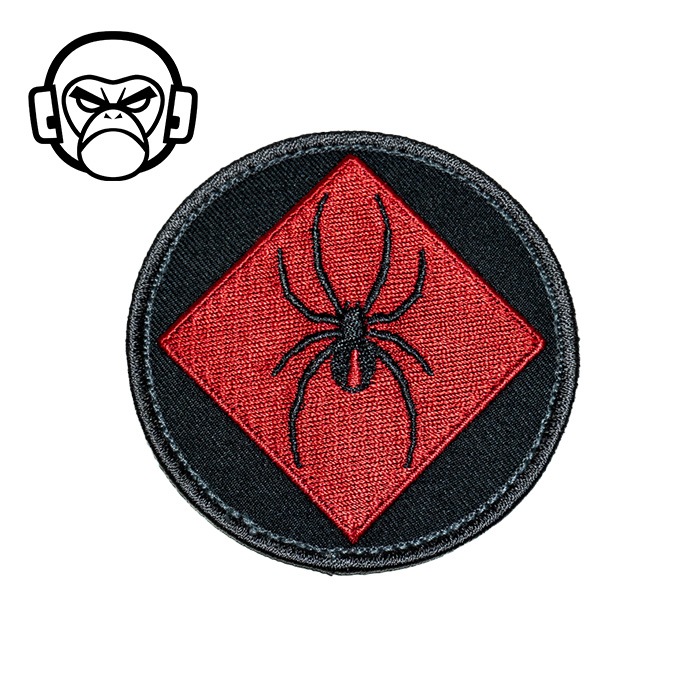 MSM RedBackOne Logo Patch 【Mil-Spec Monkey レッドバックワン ロゴ パッチ】メンズ レディース ミリタリー アウトドア カジュアル サバゲ パッチ ...