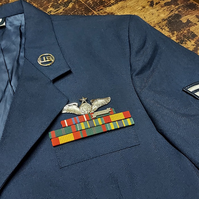 Vanguard U.S. ピンバッジ 航空機搭乗員シニア章 USAF用 【ヴァンガード U.S. PINS Silver】1個入バッジ ...