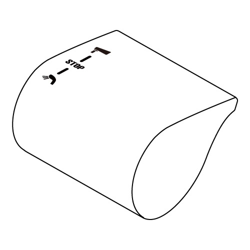 カクダイ 切替ハンドル（ホワイト） F-1010097