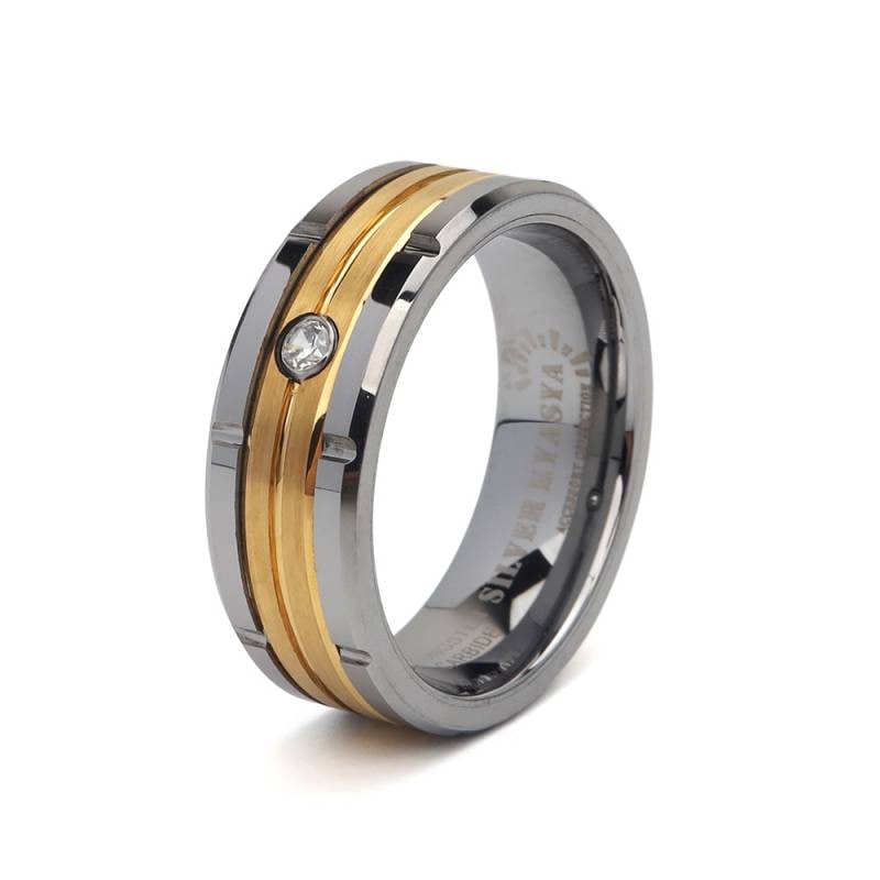 タングステン ブロックリング [r472] | スタイルで探す,【パーソナルカラー】色付きアイテム特集,ミックス,リング | SILVER ...