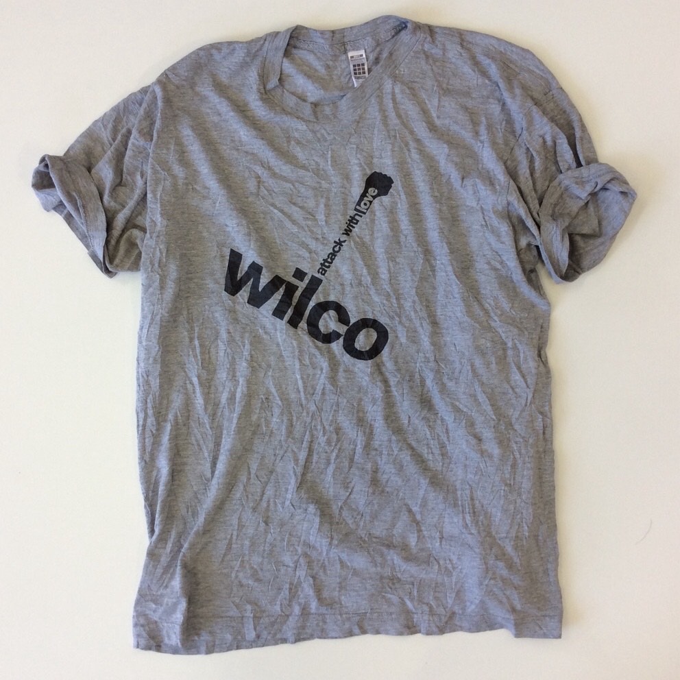 WILCO バンドTシャツ 送料無料 XL/グレー ウィルコ アメリカ製 アメアパ American Apparel ロックT 古着卸 ...