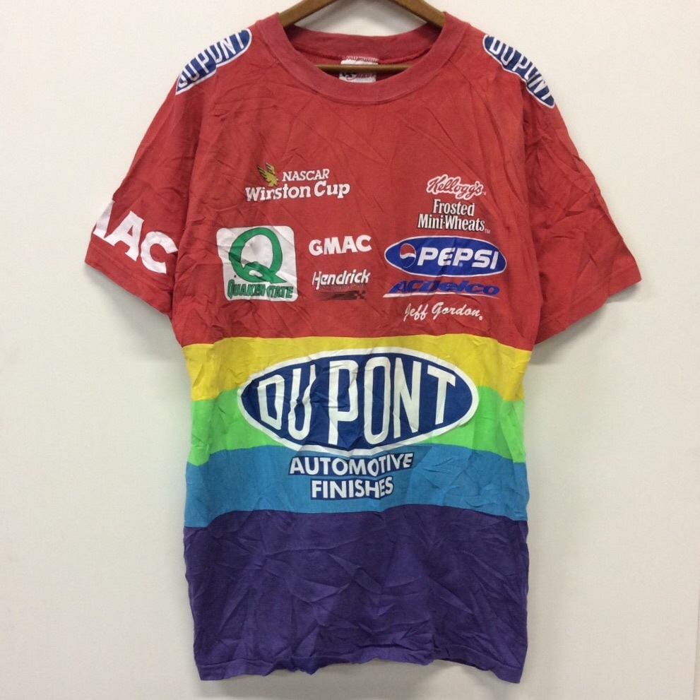 CHASE RACE WEAR チェイス レースウェア NASCAR ナスカー 半袖Tシャツ L/赤 送料無料 アメリカ直輸入 ブランド ...