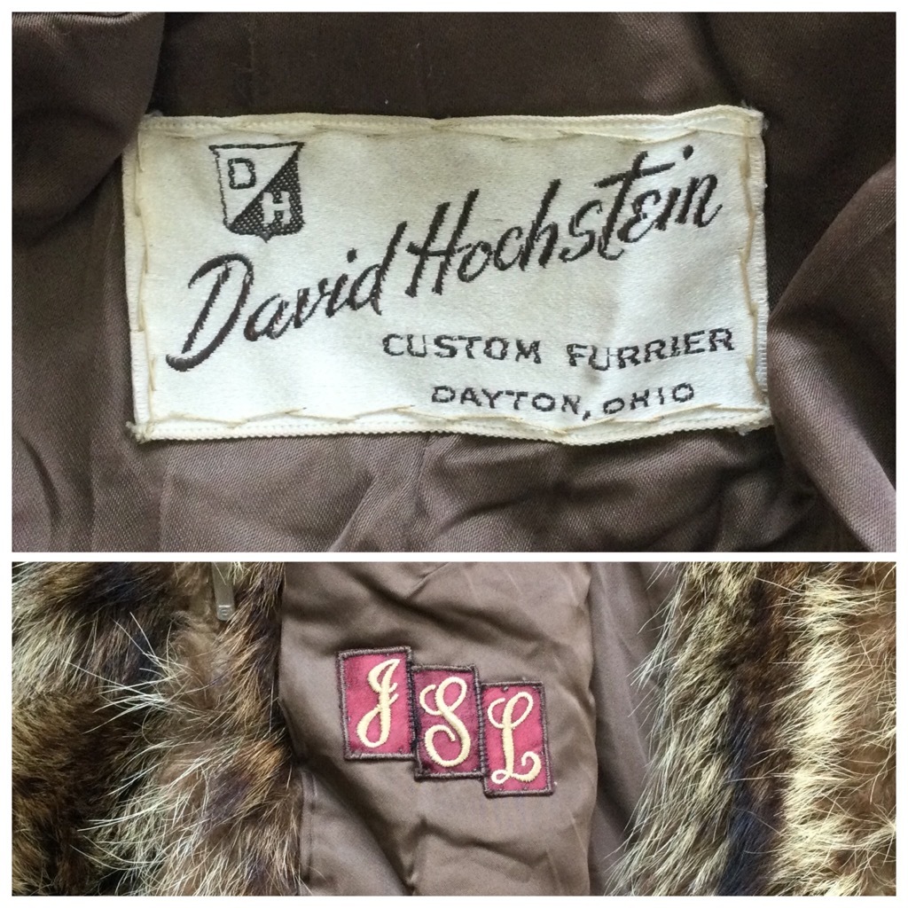 David Hochstein フェイクファー ロングコート アメリカ古着 送料無料 レディース s-m程度/茶系 毛皮コート アメカジ ...