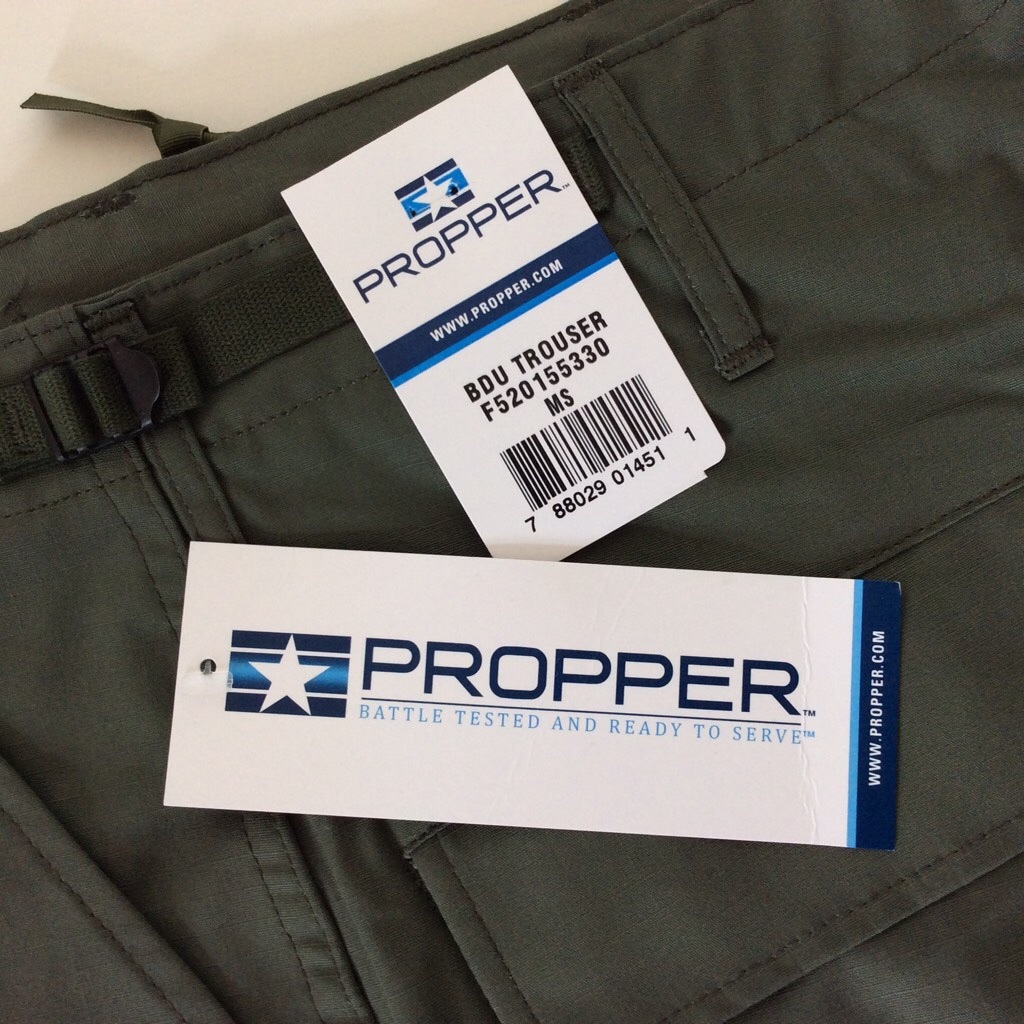 超特価【PROPPER】オリーブ リップストップ ミリタリーパンツ MS 新品 プロパー 6ポケット BDU 軍パン | ー品切れー | SPEC.CO.,LTD.