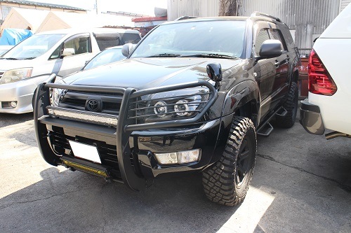 トヨタ 215サーフ ワンオフマフラー 【型式：TA－VZN215W】 | ワンオフ製作事例 | SUXON RACING