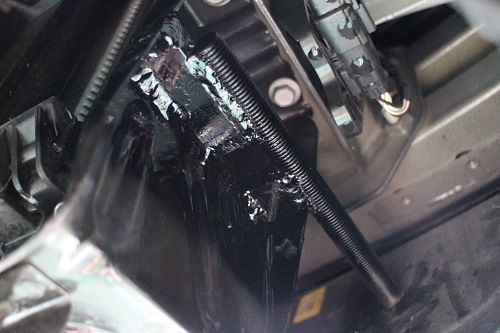 ダッジチャレンジャーSXT 牽引フック取付 【型式：－】 | ワンオフ製作事例 | SUXON RACING