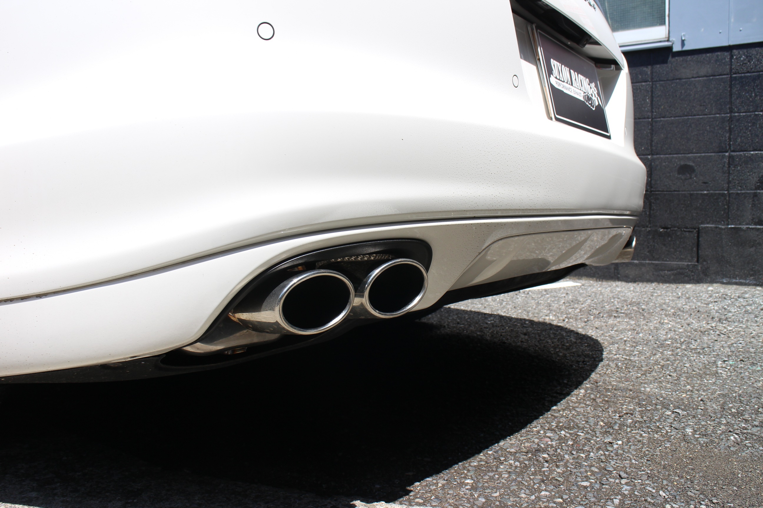 ポルシェ パナメーラ4 ワンオフ マフラー 【型式：―】 | ワンオフ製作事例 | SUXON RACING