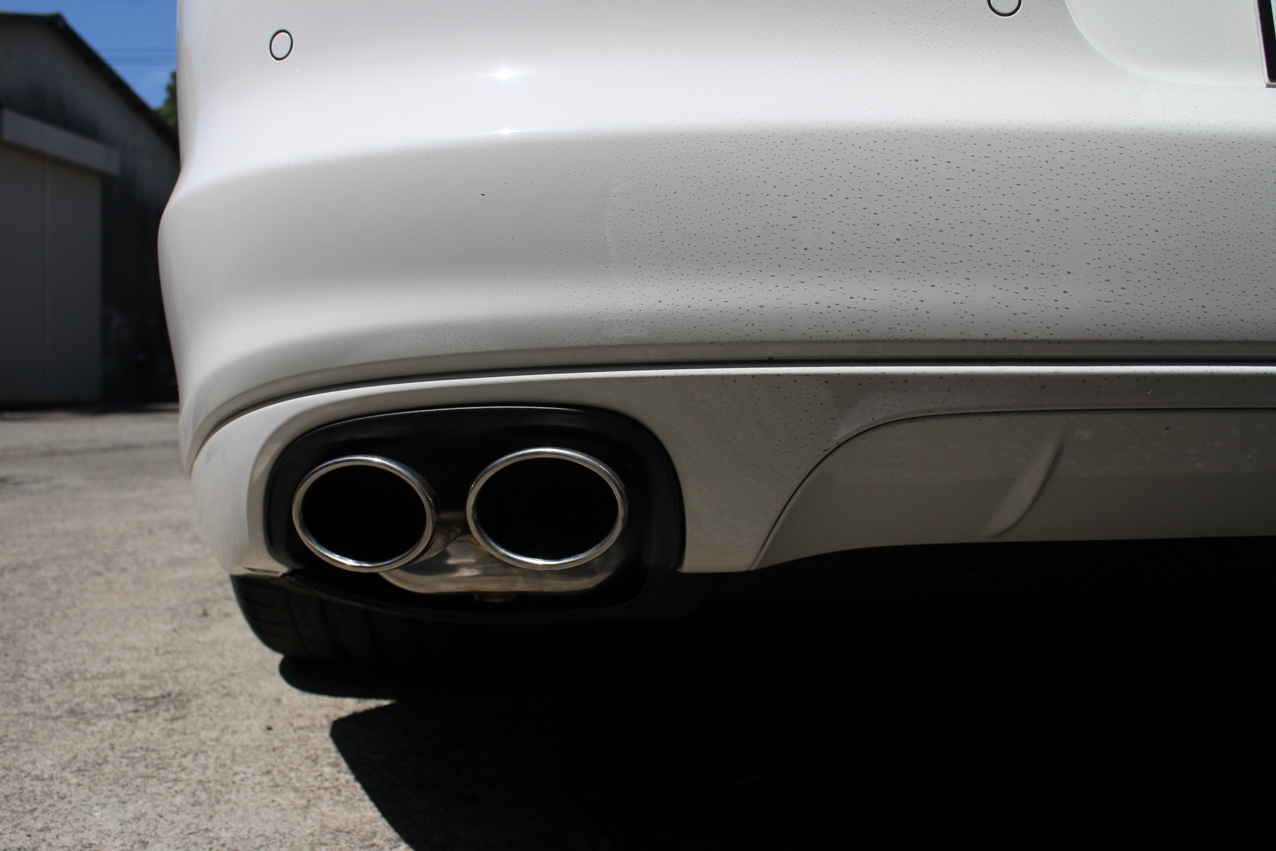 ポルシェ パナメーラ4 ワンオフ マフラー 【型式：―】 | ワンオフ製作事例 | SUXON RACING