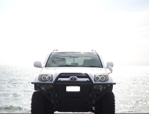 トヨタ 215サーフ ワンオフ アンダーガード一体型チューブバンパー【型式：－】 | ワンオフ製作事例 | SUXON RACING