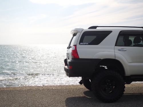 トヨタ 215サーフ ワンオフ アンダーガード一体型チューブバンパー【型式：－】 | ワンオフ製作事例 | SUXON RACING